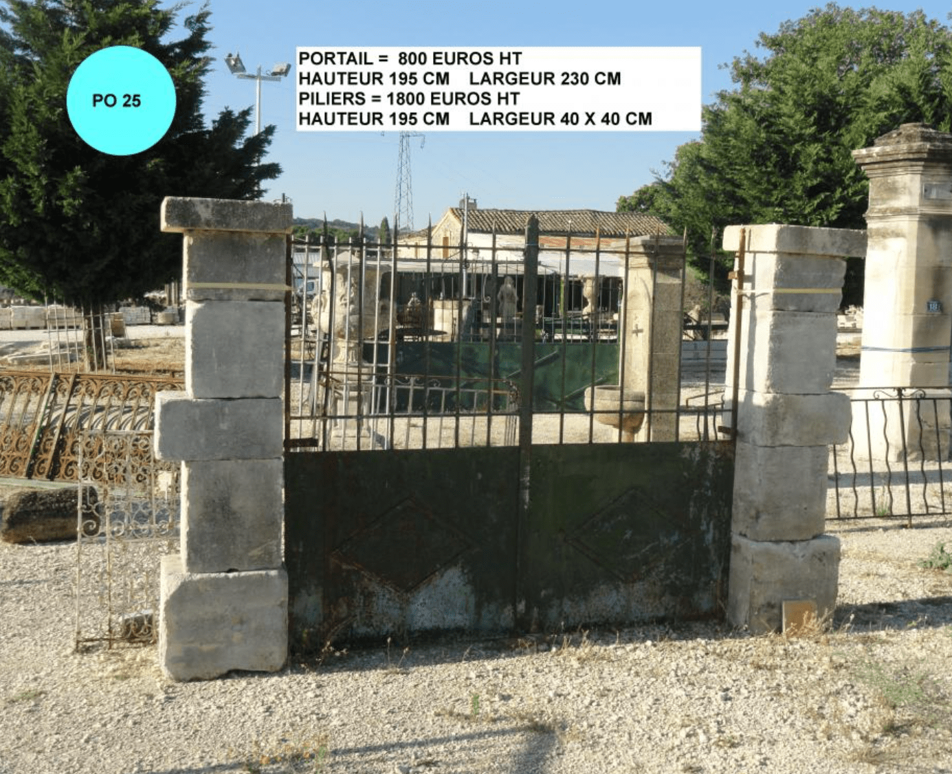 PO 25-min – LJML / Lemiere Matériaux Anciens près d'Avignon dans le ...